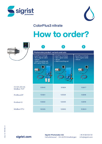 | Sigrist-Photometer - Swiss Made